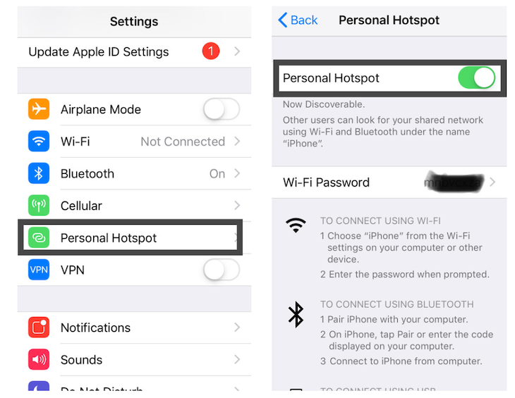 How to turn on macbook air hotspot - sexibob